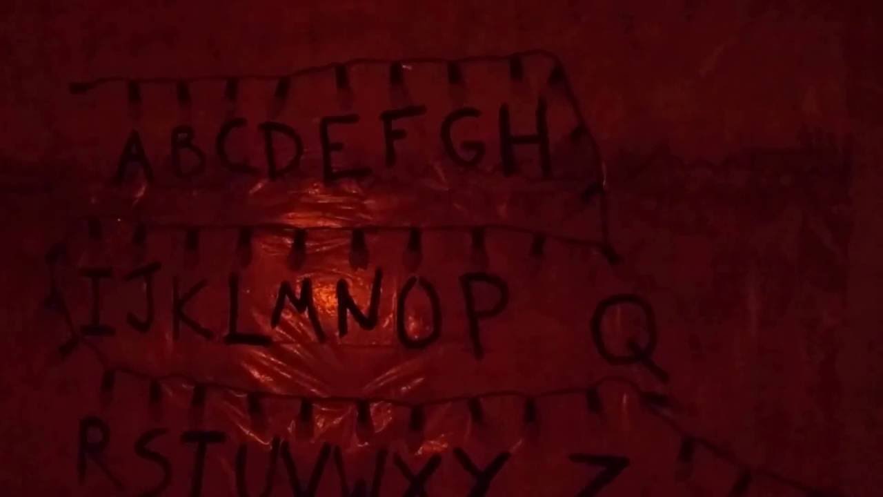 My Stranger Things Alphabet Wall - HF edition - YouTube