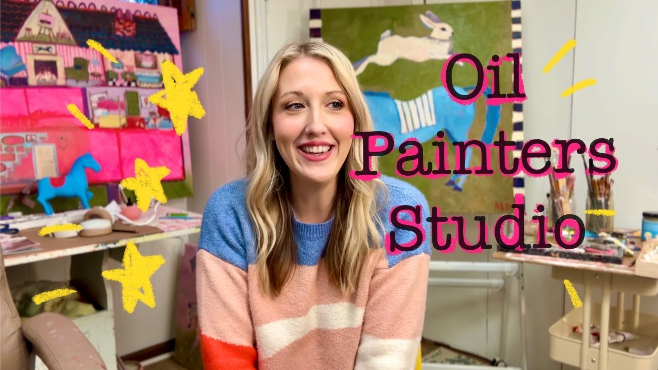 Welcome to my art studio! - YouTube