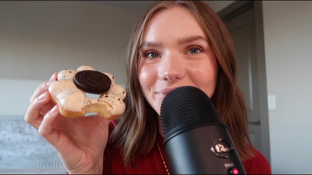 ASMR | eating asian snacks *mouth sounds* - YouTube