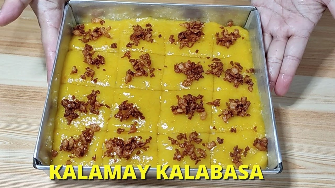 KALAMAY KALABASA | Healthy na Masarap pa | Simple and Easy Recipe - YouTube