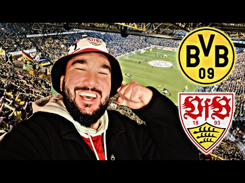 WAS FÜR EINE SCHLUSSPHASE! 😱🔥 Borussia Dortmund vs VfB Stuttgart | Stadionvlog 🏟⚽️