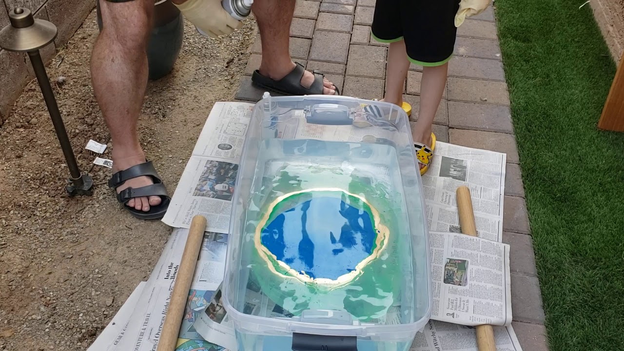 Hydro Dipping with My Kid - YouTube