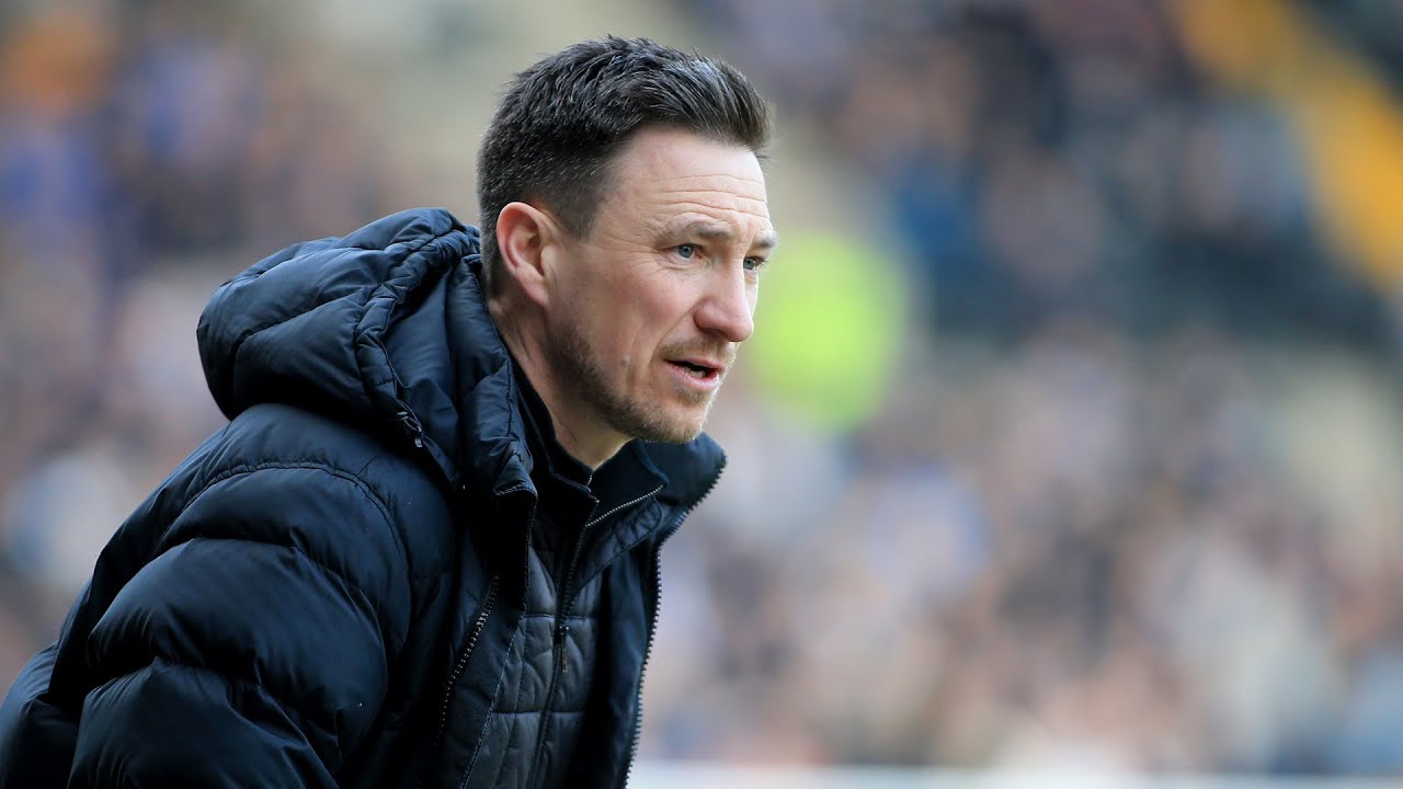 POST-MATCH | NOTTS COUNTY 0-2 AFC WIMBLEDON | STUART MAYNARD - YouTube