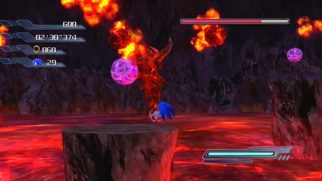 Sonic the Hedgehog 2006 (Xbox 360) - Iblis Phase 2 Boss Fight (Sonic ...