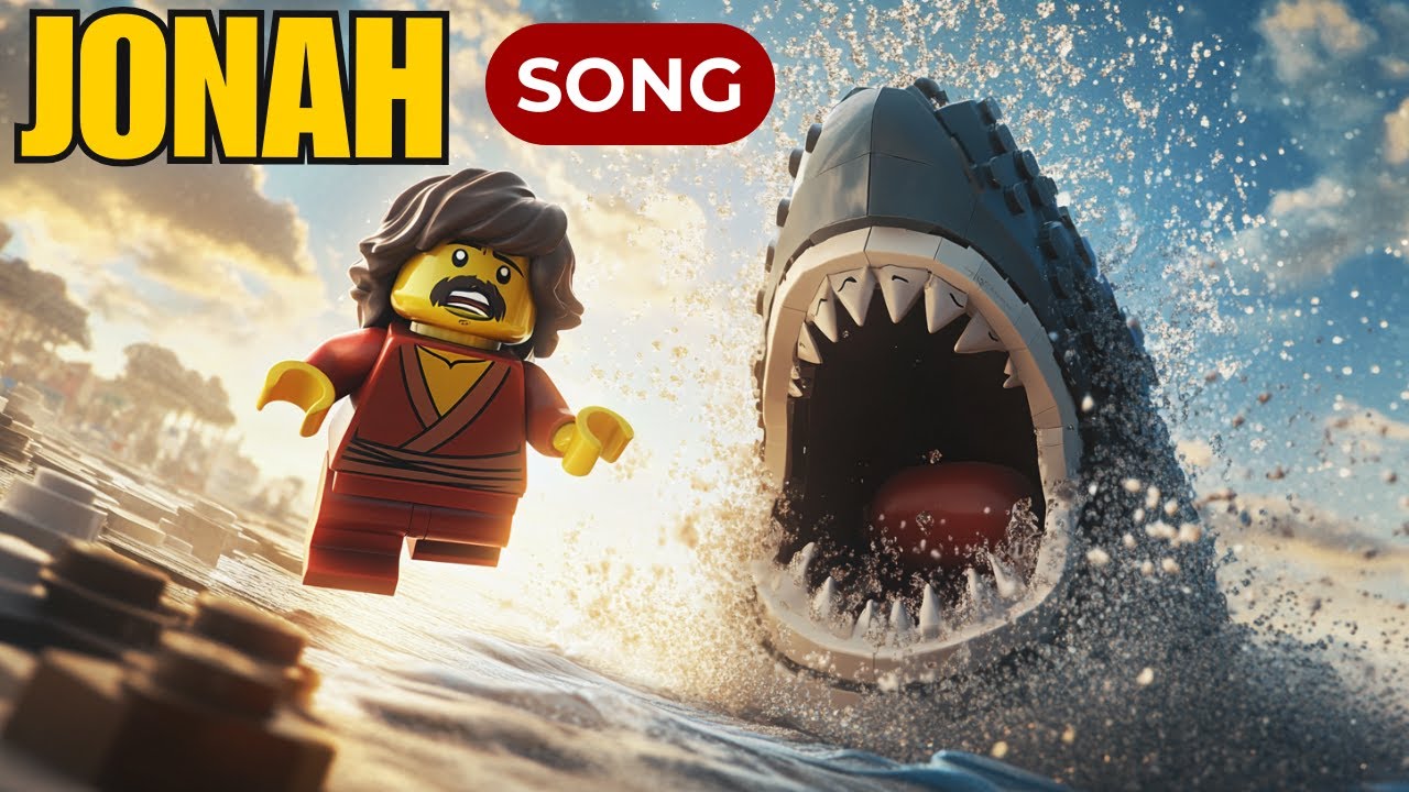Jonah And The Whale | A Lego Bible Story | SONG - YouTube