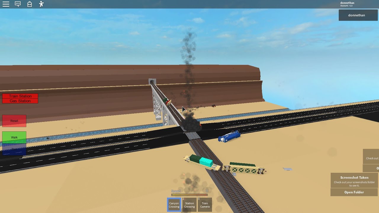 Playing Where Roads Meet Rails. - YouTube