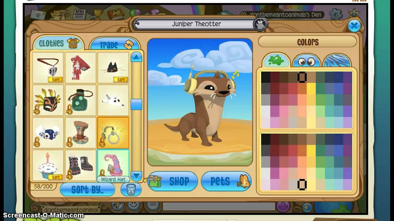 animal jam otter outfit - YouTube