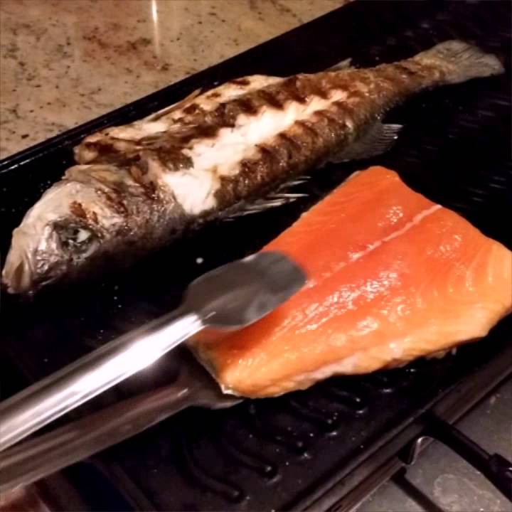 Balık Izgara / how to sear fish - YouTube