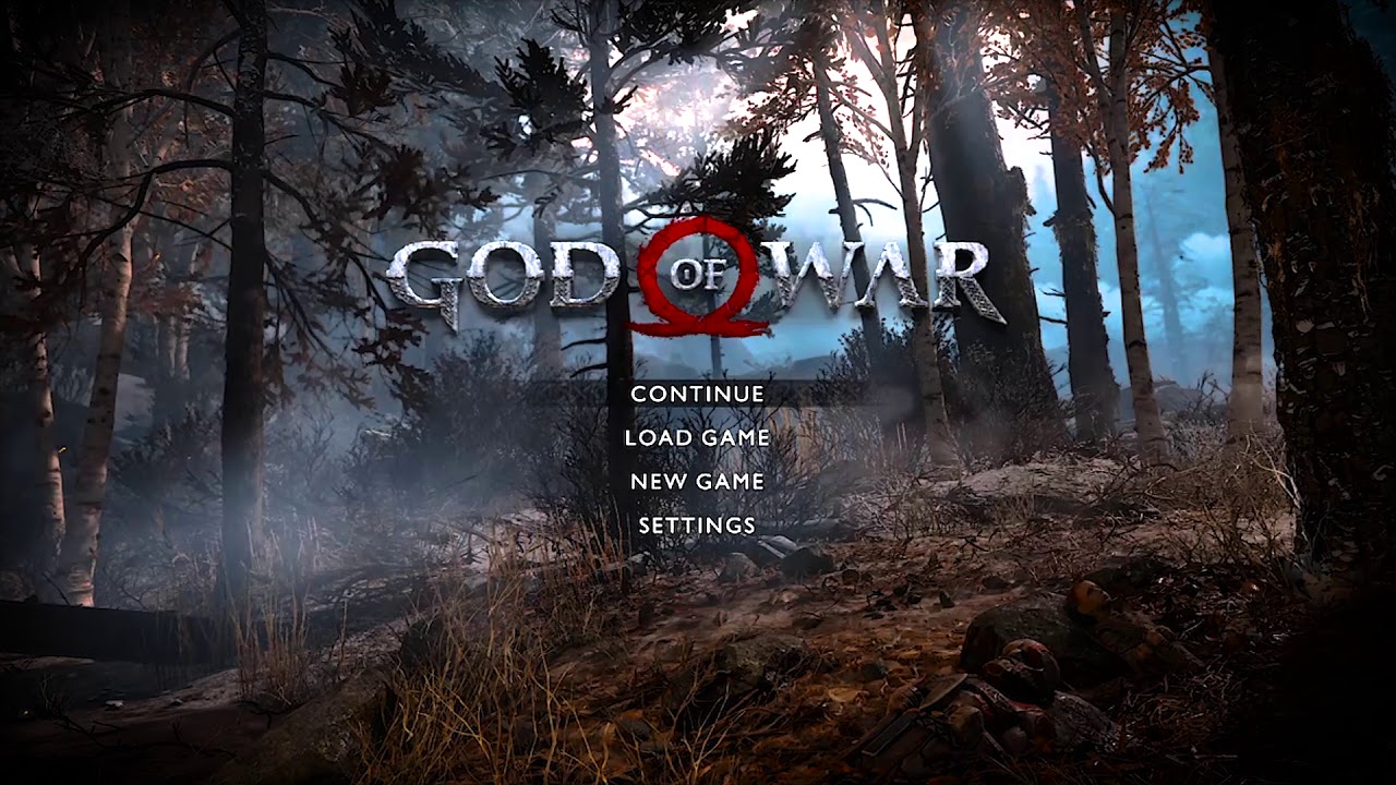 God Of War - Main Menu Ambiance (footsteps, wildlife, trees) - YouTube