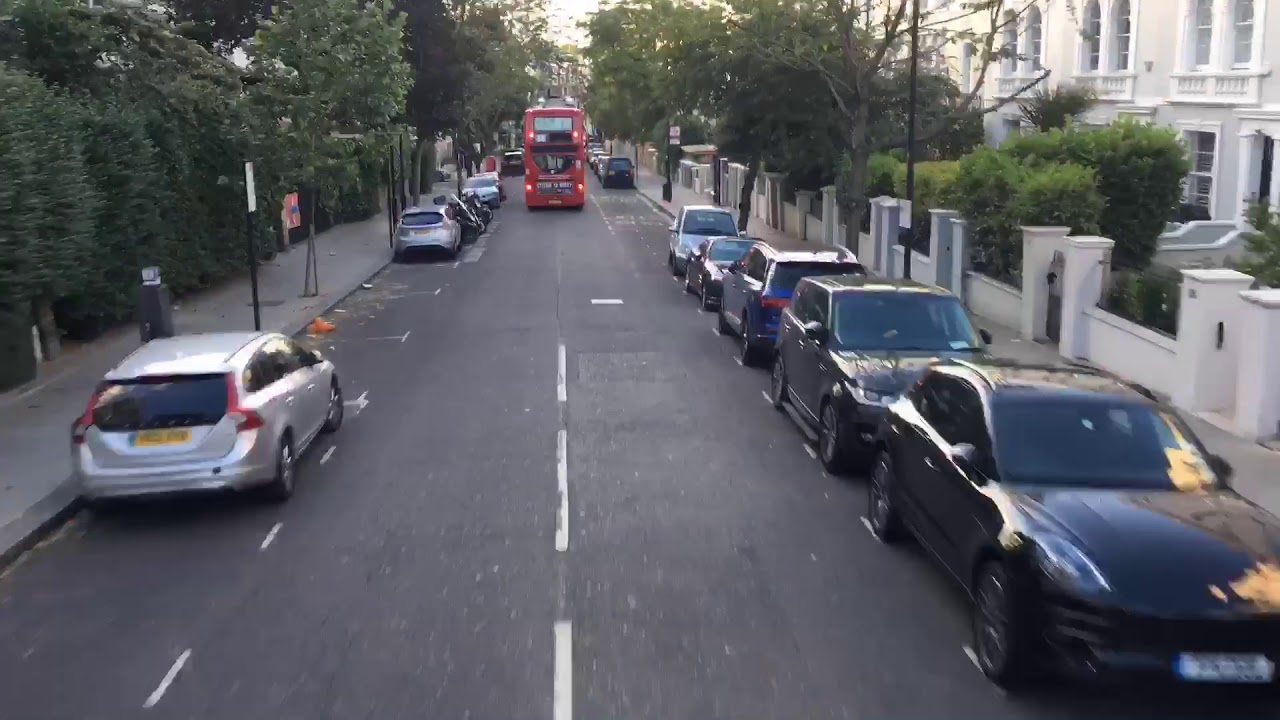 BUS 52 full journey visual to Victoria-Willesden bus garage - YouTube