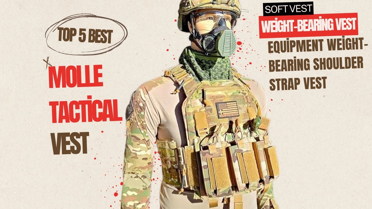 Top 5 Best Molle Tactical Vest - YouTube