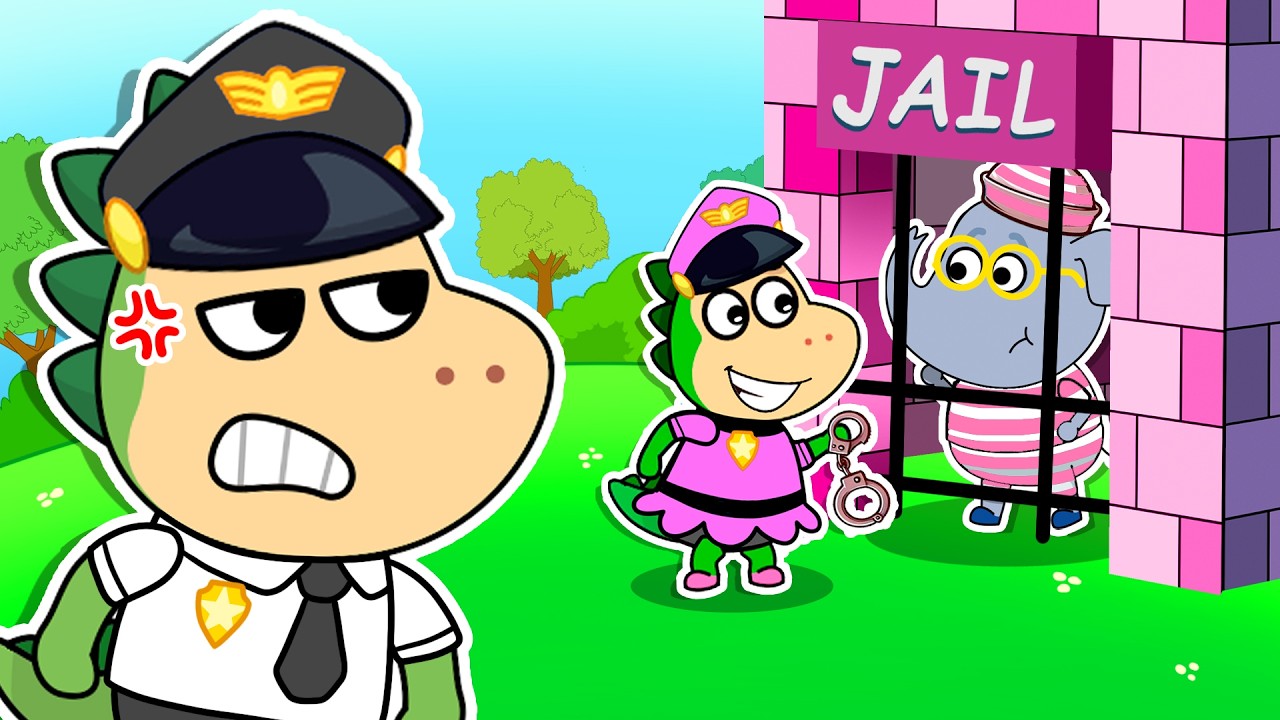 🏰💖Pink or Black 🏢🖤?! Spike vs. Sparkle’s Coolest Jail! Stories for Kids ...