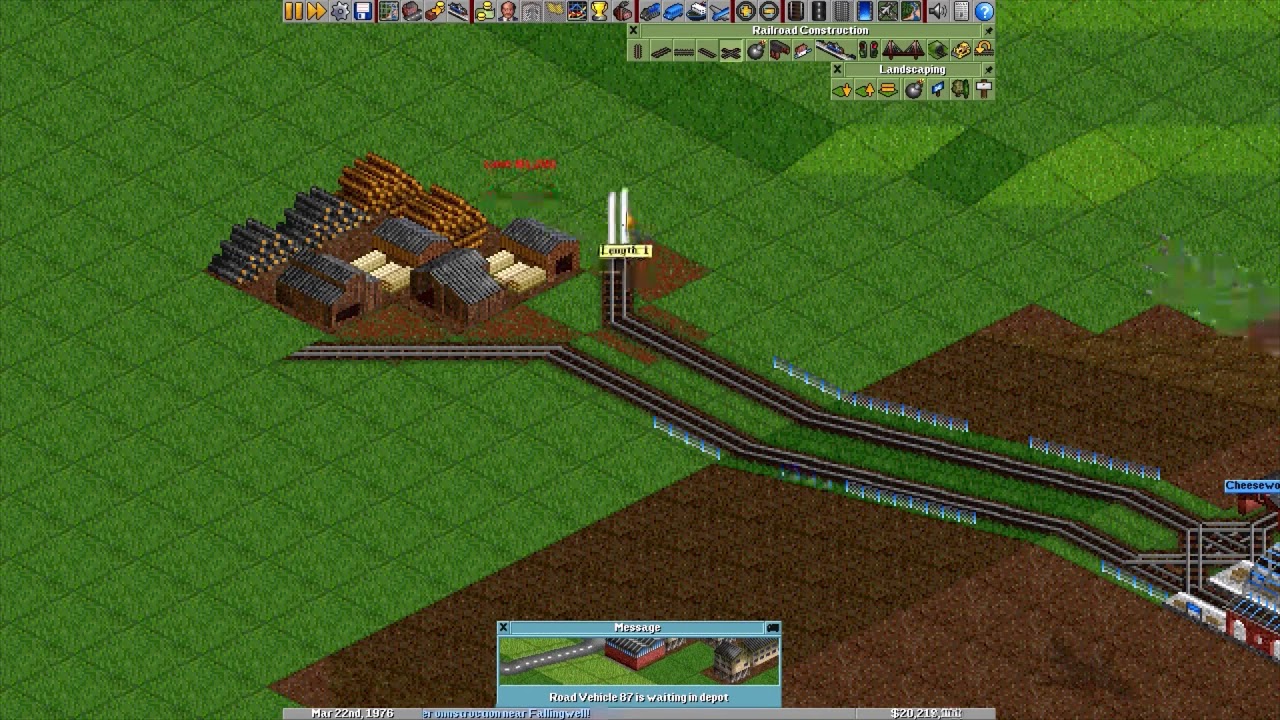 Let's Play OpenTTD Part 9 - Making buffer layouts that works better ...