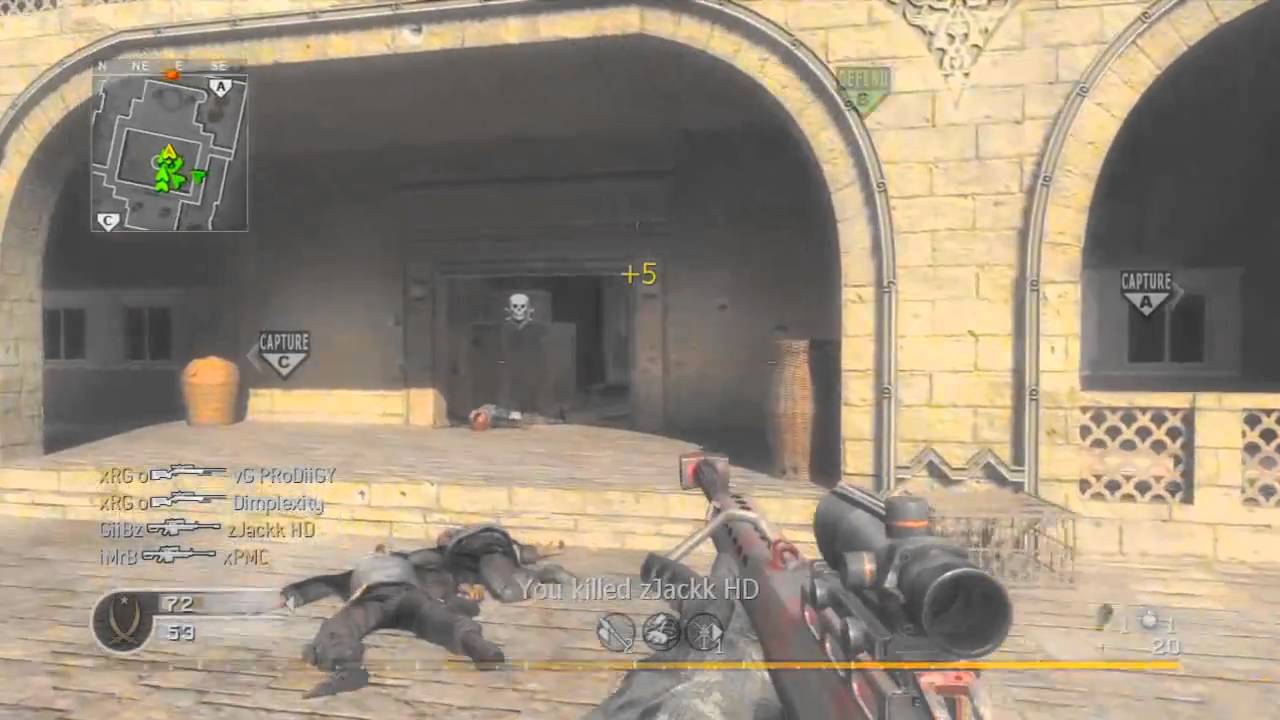 COD 4 - No Scope Quad - YouTube