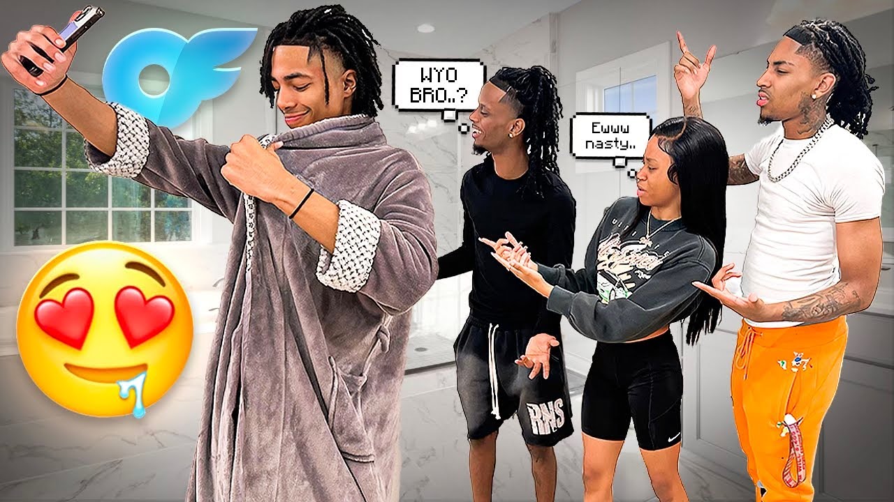 I TOLD THE GANG I'M STARTING A ONLY FANS... **GONE BAD** - YouTube
