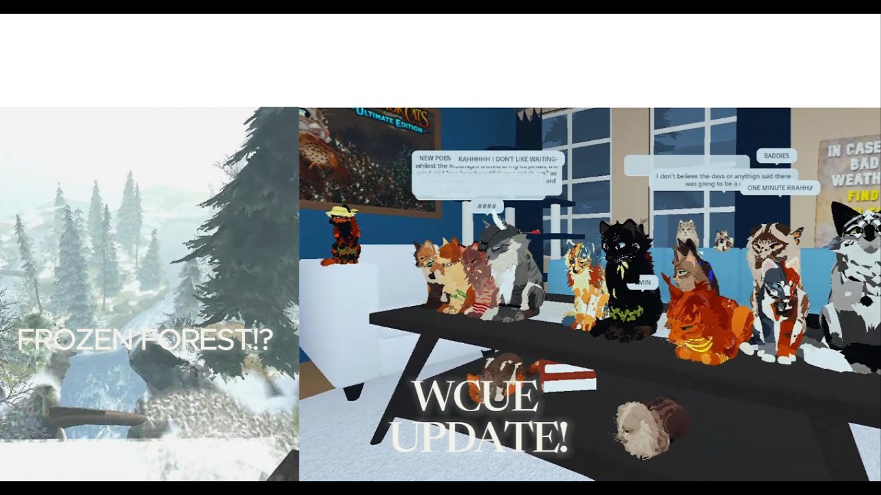 WCUE Frozen forest update! (2024) - YouTube
