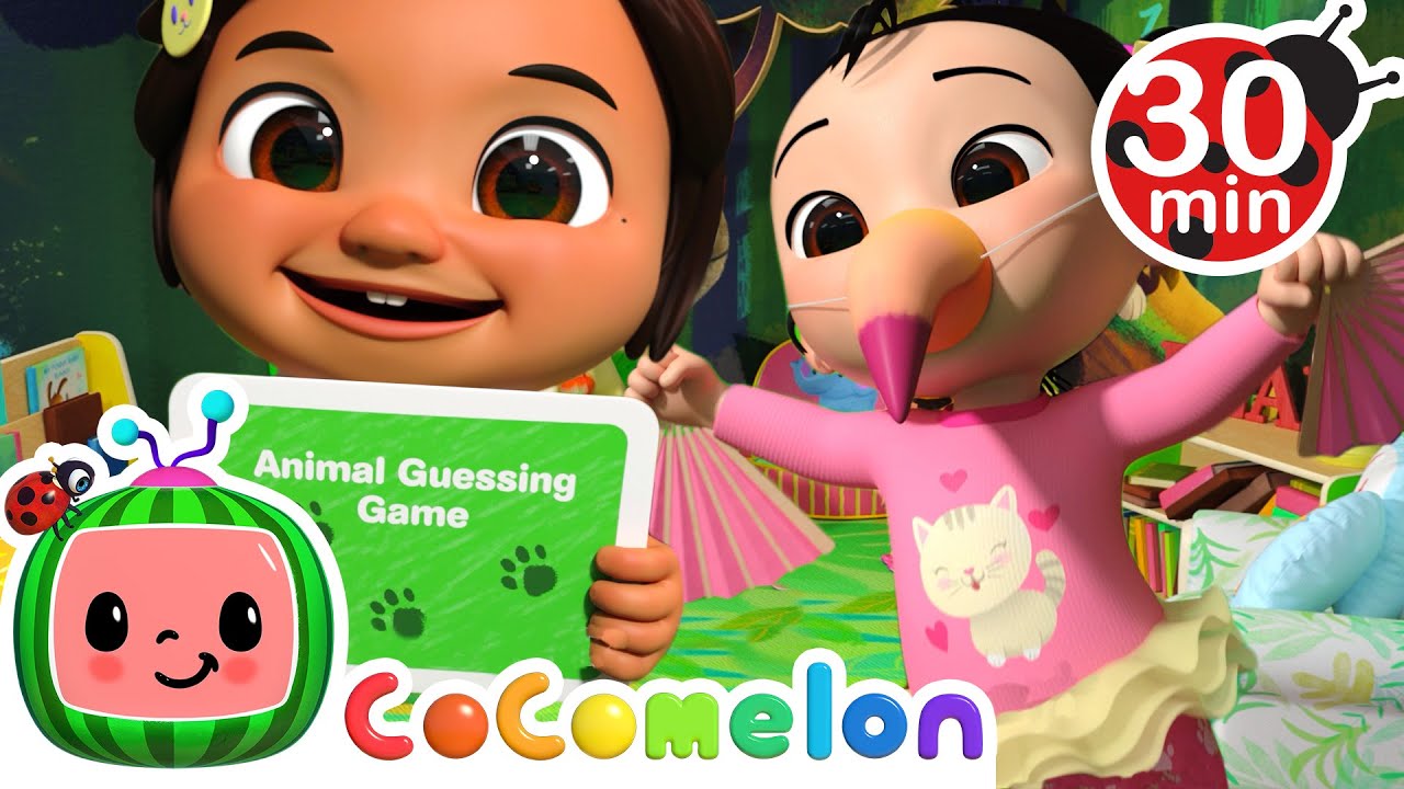 Guess the Animal Song | Nina's ABCs | CoComelon Songs for Kids ...