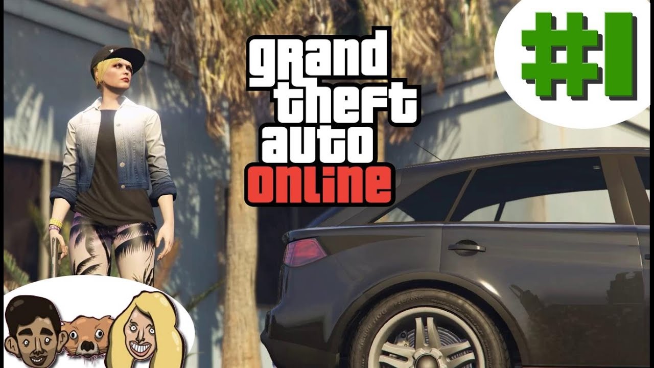 GTA V PC - Gameplay GTA Online - YouTube