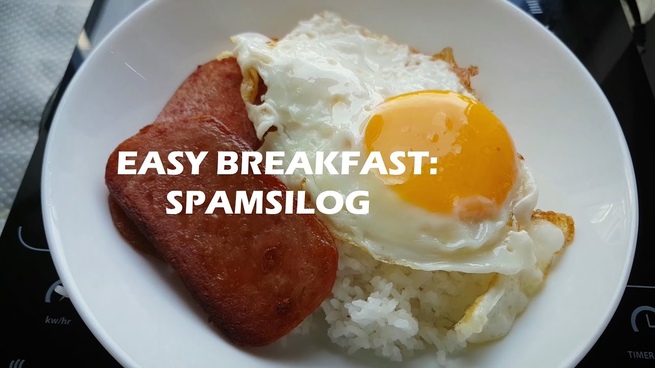Easy Breakfast: Spamsilog - YouTube