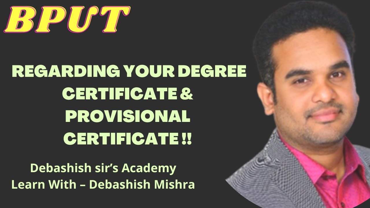 Regarding Your Degree Certificate And Provisional Certificate YouTube regarding-your-degree-certificate-and-provisional-certificate-youtube