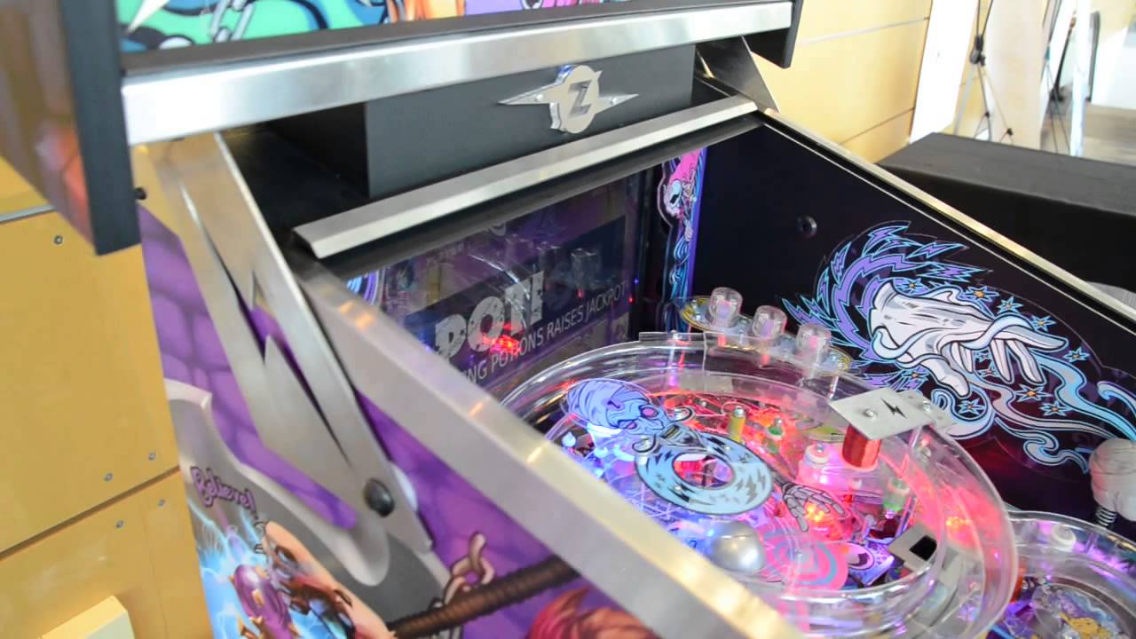 MAGIC GIRL Pinball Machine at the NWPinball & Arcade Show 2015 - YouTube