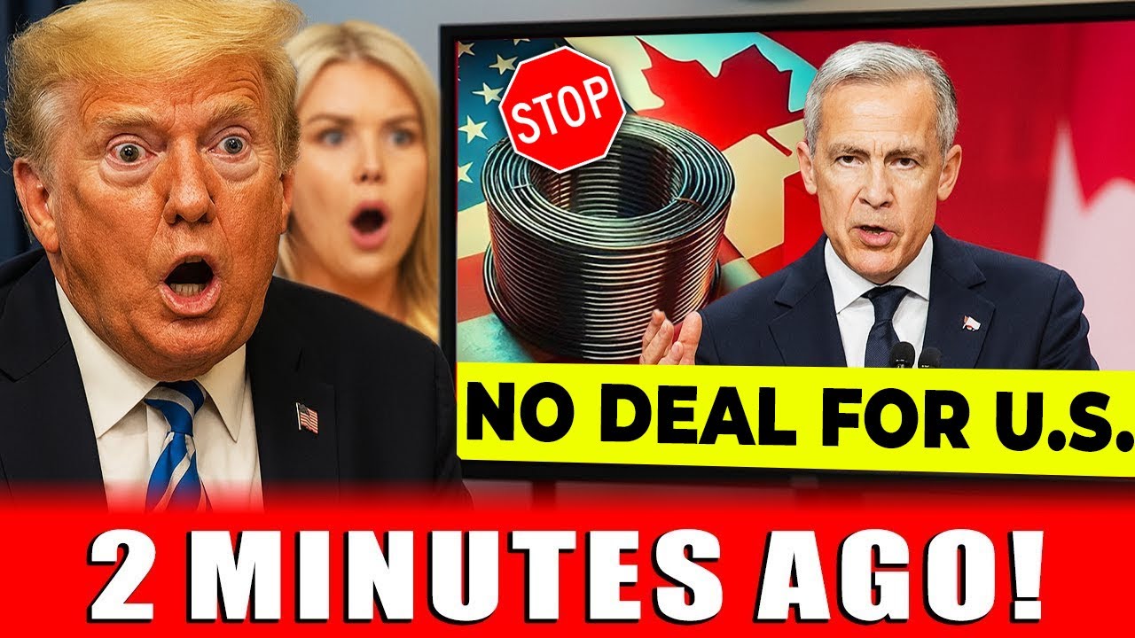 Trump FREAKS OUT as Carney Rejects U.S. Trade Deal — No Deal Is Better ...