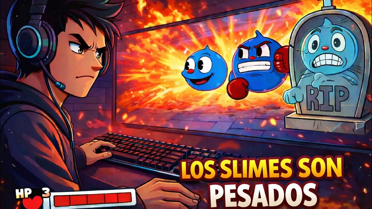 Un bosque maligno y un slime con copyright |CupHead parte 3 - YouTube