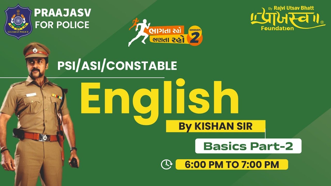 L - 10 | English | PSI | ASI | Police Constable | SEASON 2 | Police ...