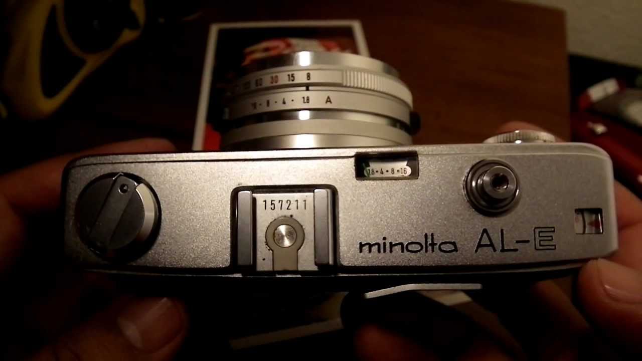 Minolta AL-E rangefinder 35mm."Breve descripcion" AQP. - YouTube