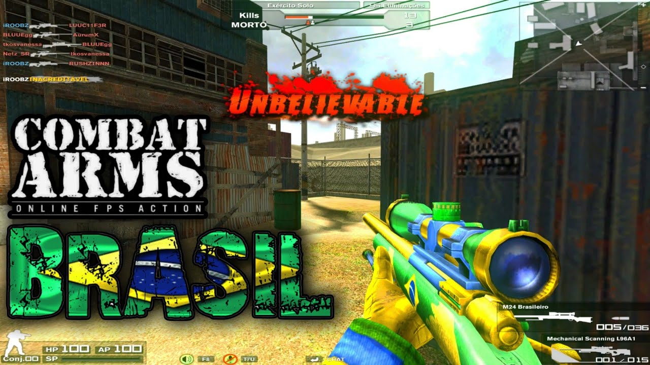 [ COMBAT ARMS BRAZIL ] HELLO TO PLAYERS! 🇧🇷 | 4K | - YouTube