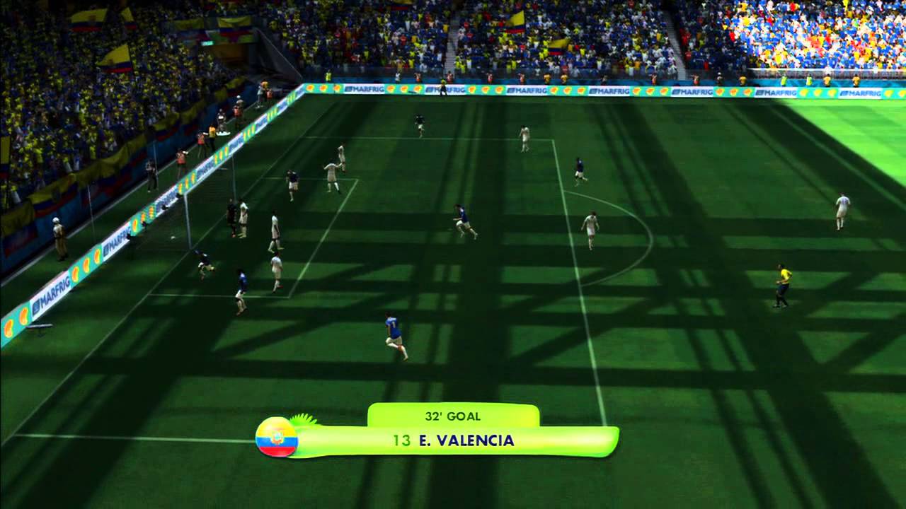 2014 FIFA World Cup Brazil Simulation - Match 26 - Honduras vs Ecuador ...