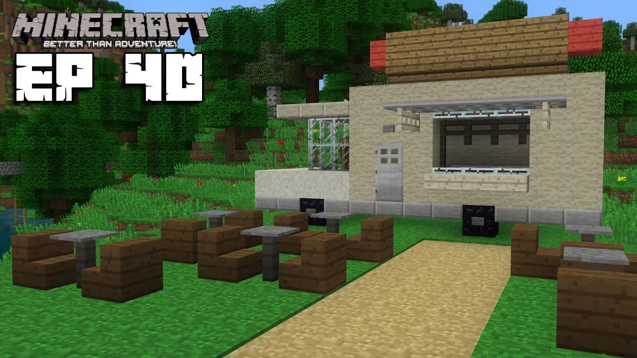 Food Truck! - Minecraft Beta: Better Than Adventure | EP 40 - YouTube