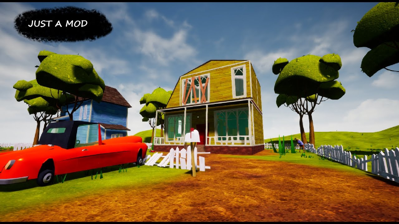 ПРОХОЖДЕНИЕ МОДА JUST A MOD! HELLO NEIGHBOR MOD KIT! HELLO NEIGHBOR ...