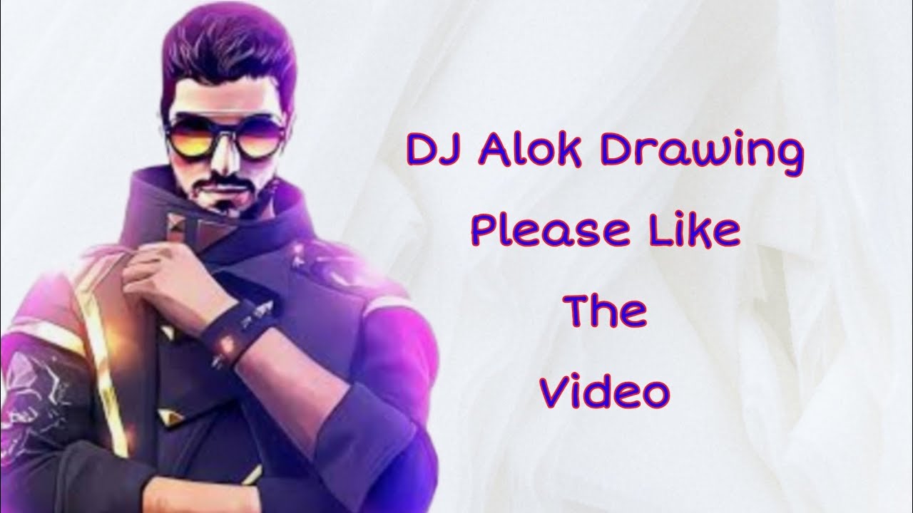Dj Alok Drawing.like share & subscribe - YouTube