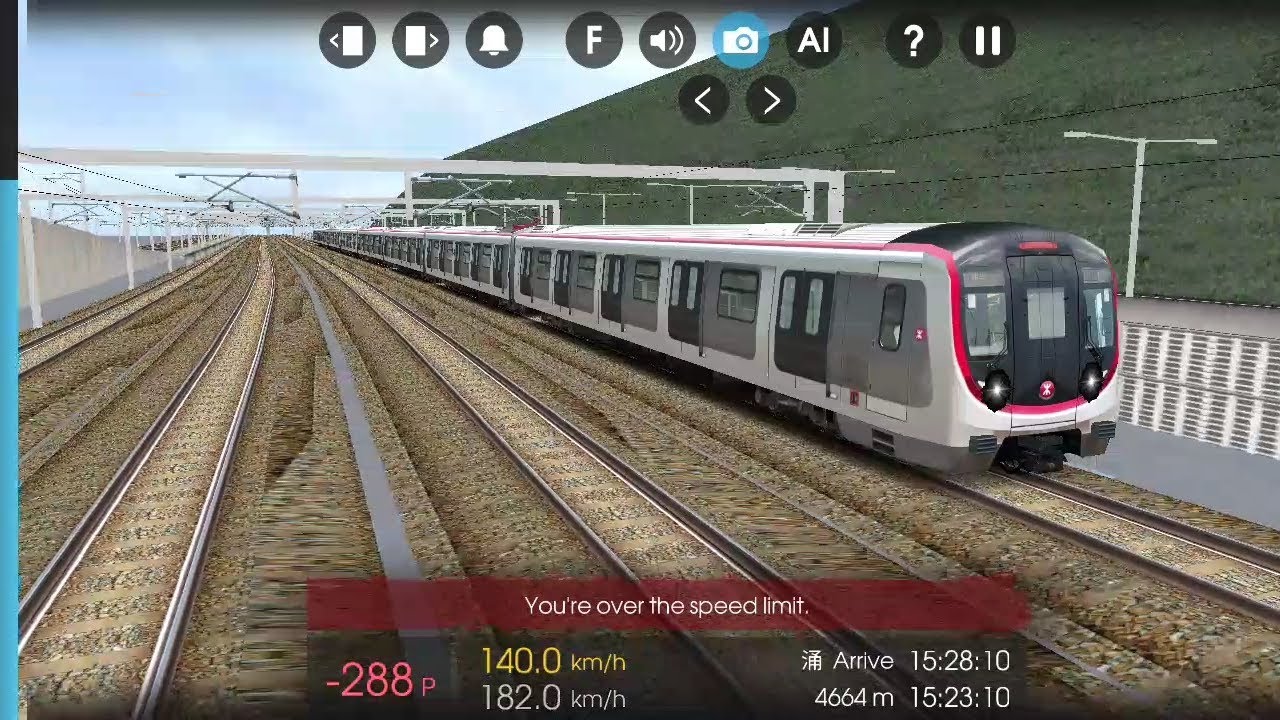 (早繁x觀Q) Hmmsim 2 港鐵觀塘線 Q-Train A755/A756 行走東涌線 : 香港站 往 東涌站 之 全程 + 清客 ...