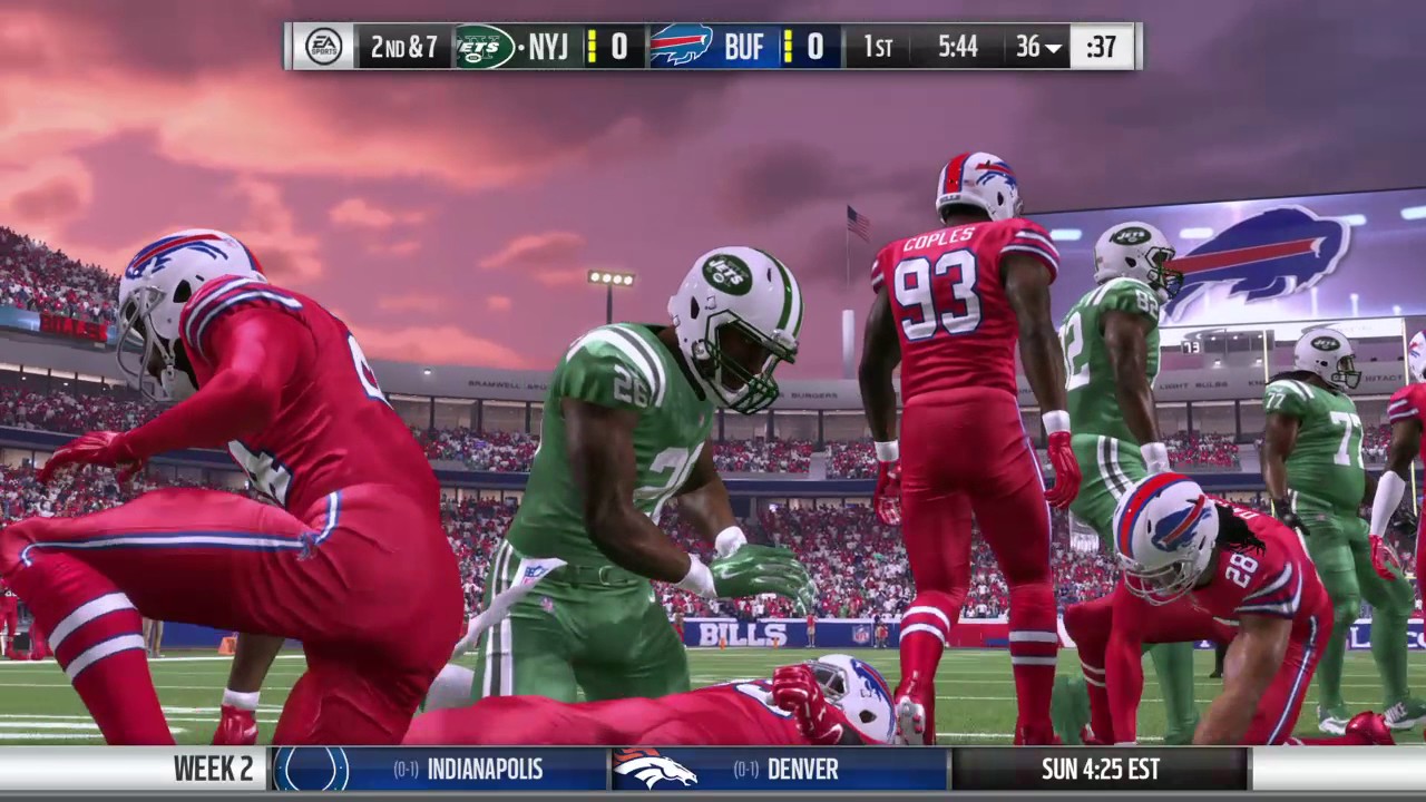 Madden 17 update amazing gameplay pt1 - YouTube