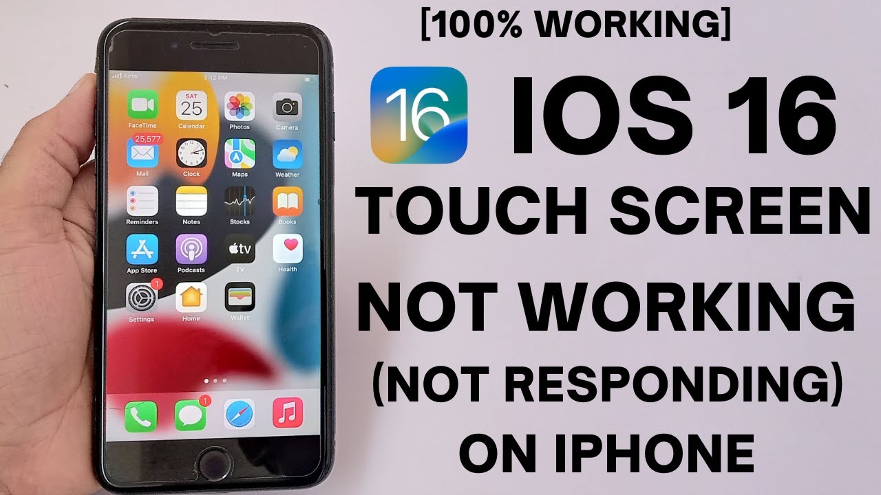 iOS 16.5 Update After Touch Screen Not Working/Responding - YouTube