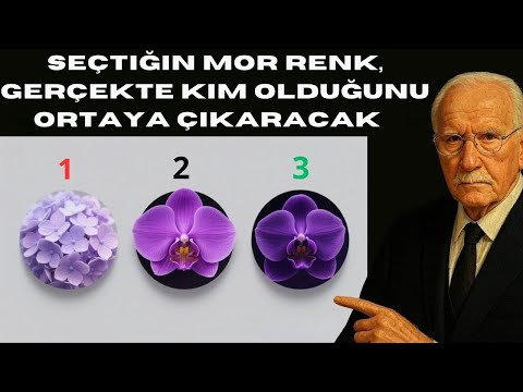 Bir Mor Renk Seç ve Ruhunun Sırrını Keşfet – Carl Jung’un psikolojik testi