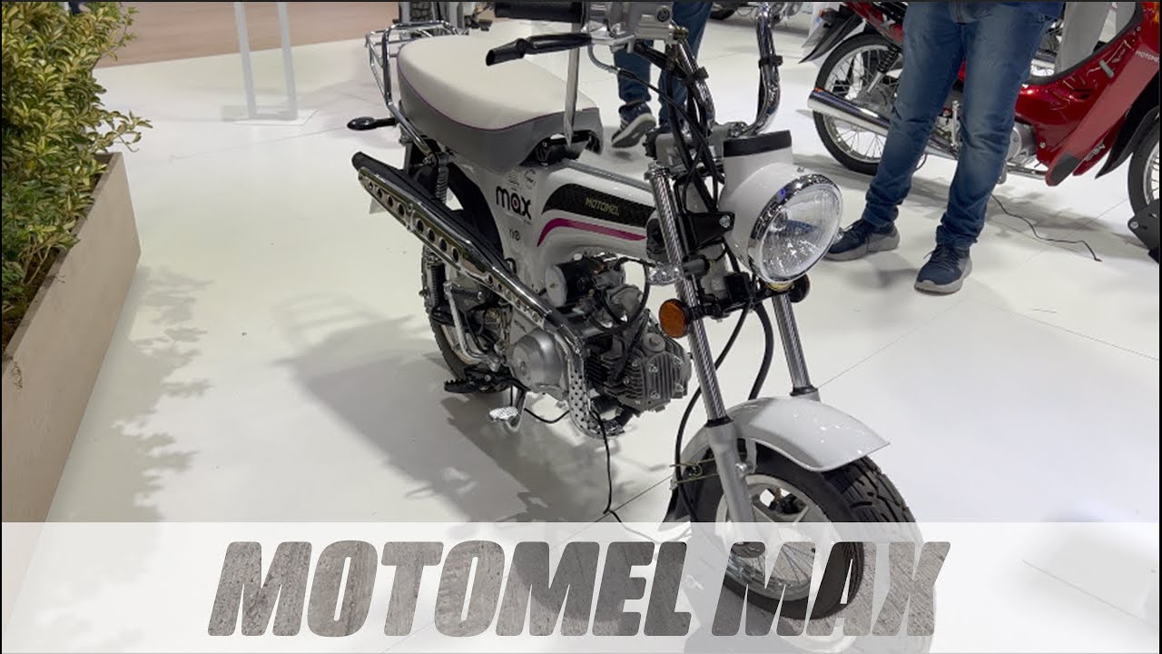 Moto Motomel MAX 110cc compacta y maniobrable ficha tecnica - YouTube