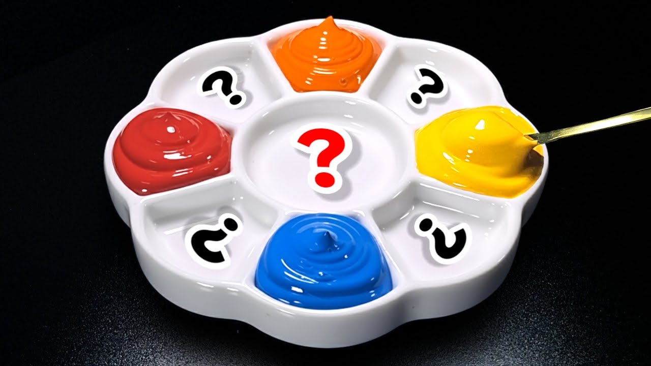 How To Making 9 Beautiful Colors from Red, Orange, Yellow and Cyan ...
