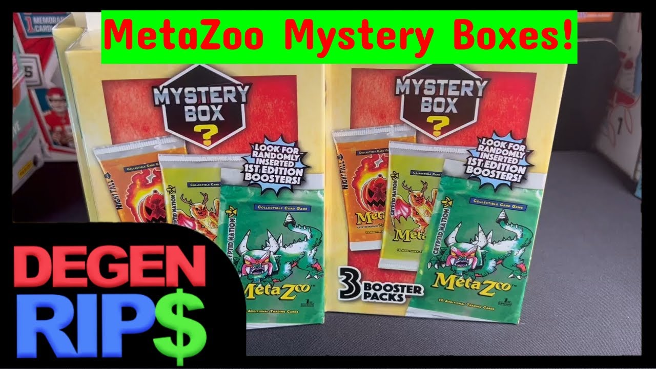 Walmart Exclusive MetaZoo Mystery Boxes! We Hit a Mothman! - YouTube