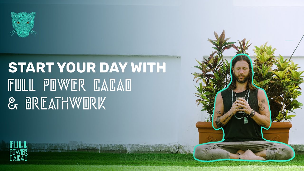 Breath work with Liam Browne of Full Power Cacao Start your day right ...