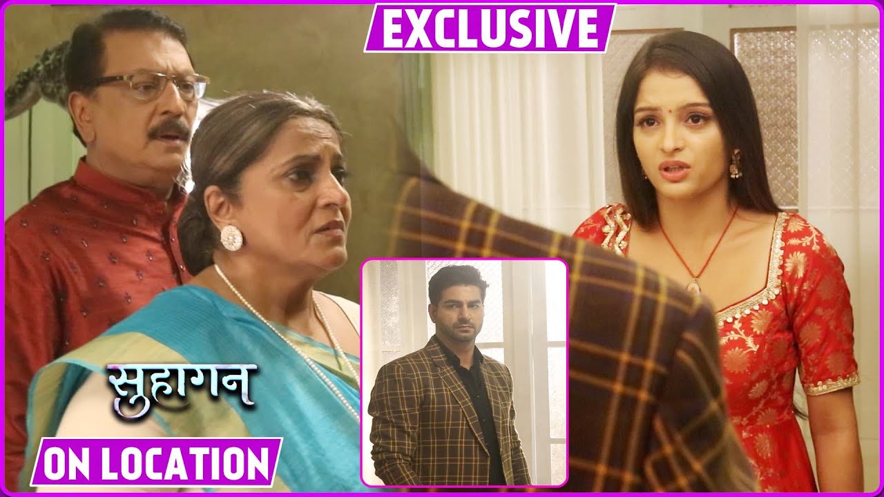 Suhagan On Location: Bindiya Ne Payal Ki Baat Par Kia Bharosa, Bindiya ...
