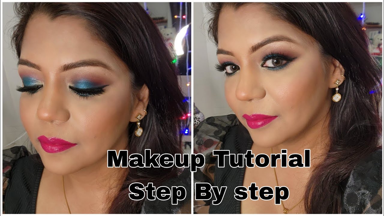 Makeup Tutorial For Indian Festive Season Step By Step Beginners Makeup ...