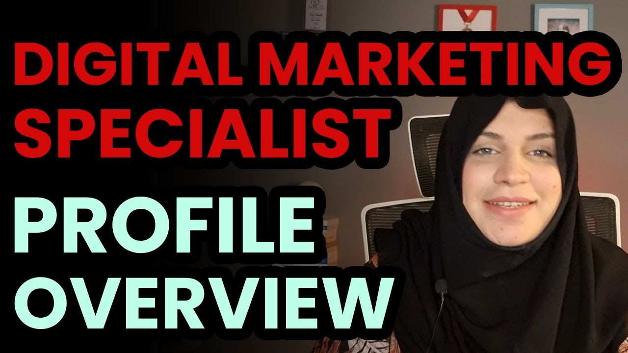 How to create digital marketing specialist profile overview - YouTube