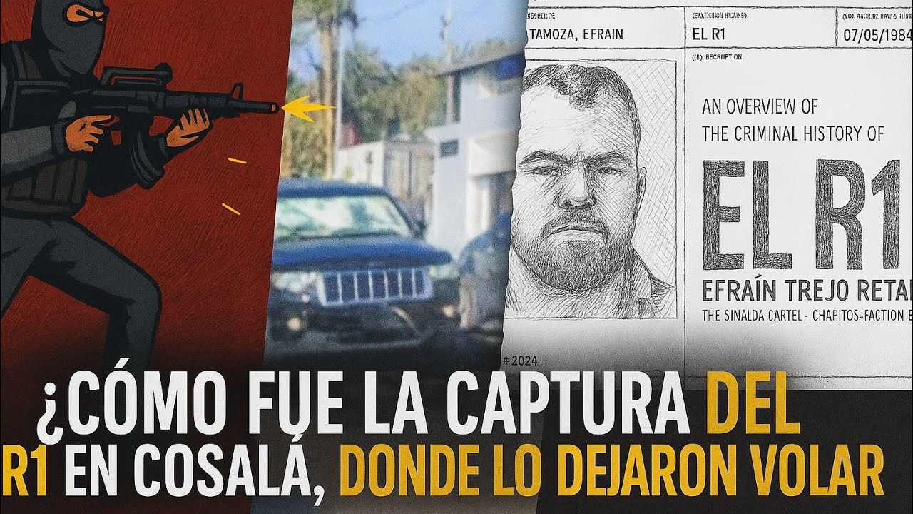 Efraín Trejo Retamoza el R1, Su Captura en Cosalá #sinaloa #durango # ...