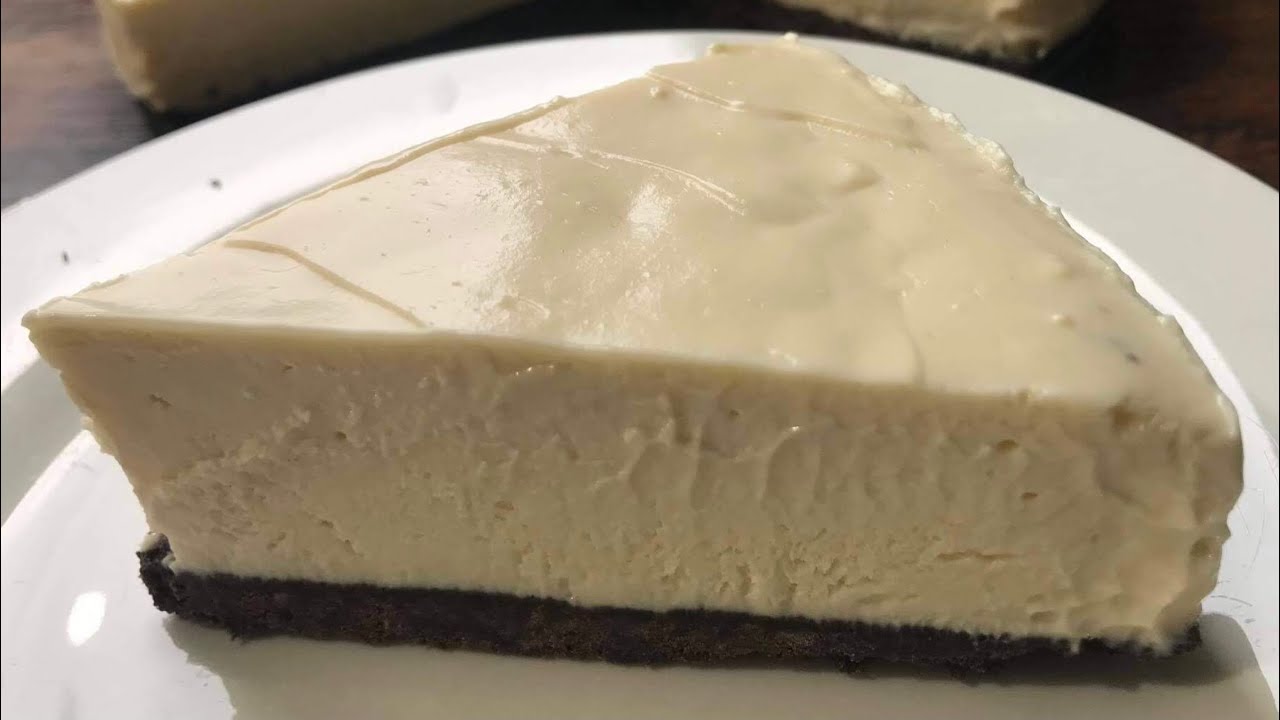 3 ingredients Cheesecake No Bake Recipe - YouTube