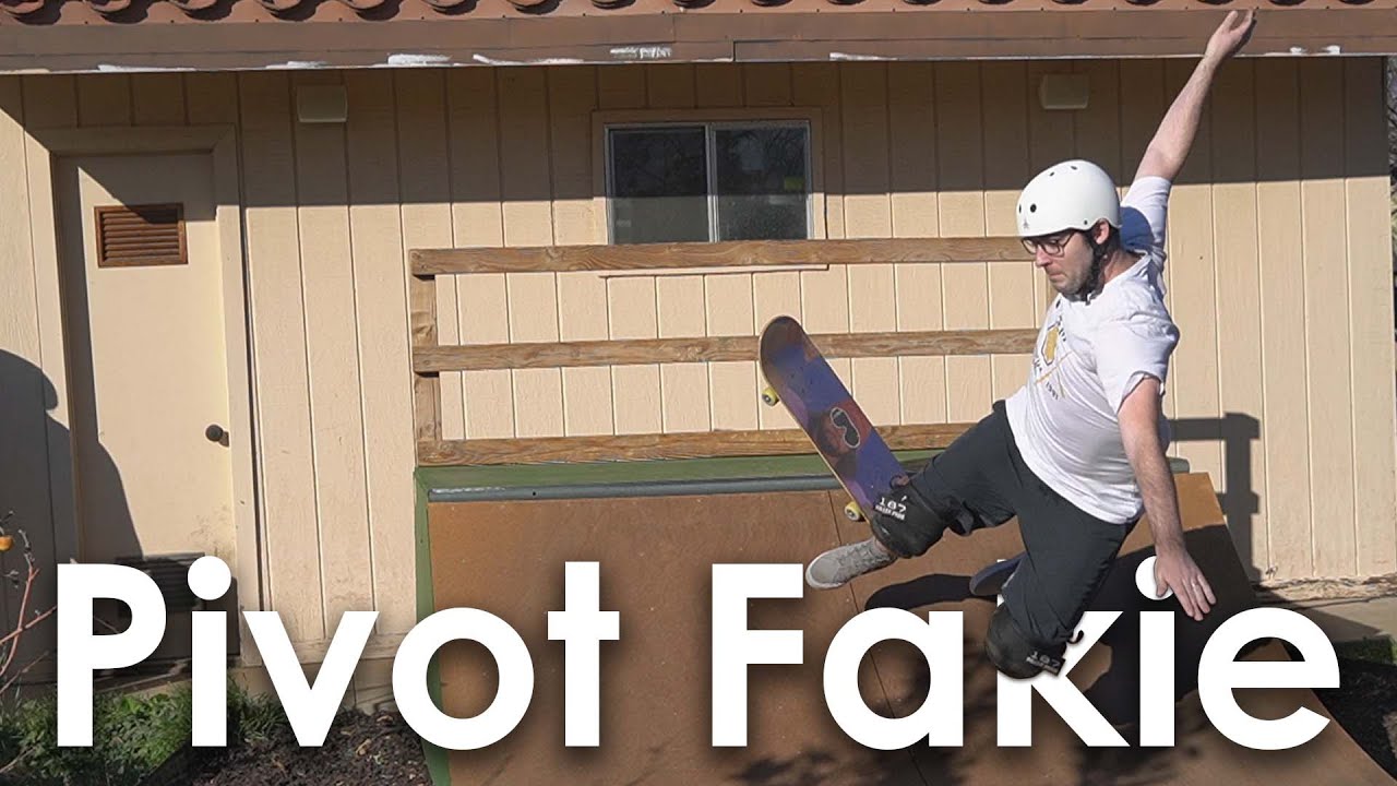 Pivot Fakie is Hard - Backyard Trick Battles - YouTube