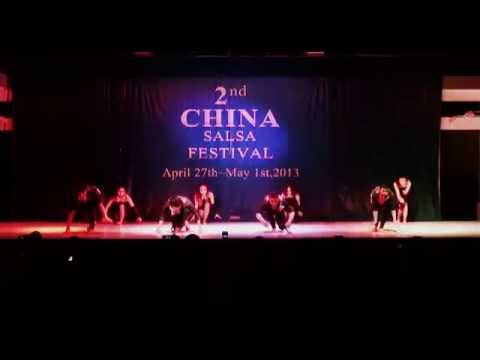 2nd China Salsa Festival, April 29 - C Major BJ Team Performance
