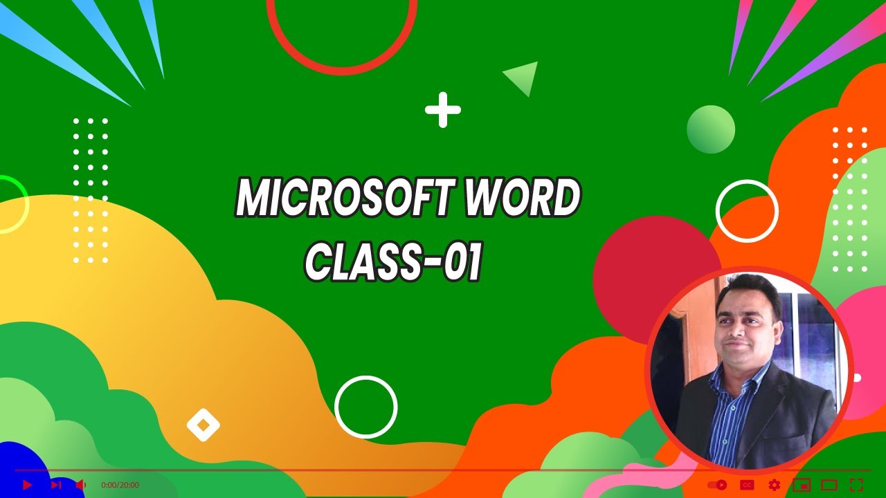 Microsoft Word Class 01 YouTube microsoft-word-class-01-youtube